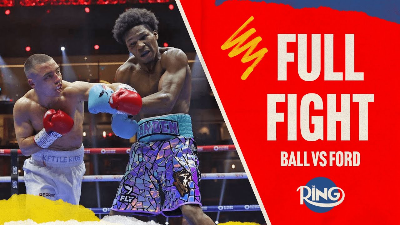 CLOSE FIGHT! Nick Ball Gets The Nod Over Raymond Ford | FULL FIGHT ...