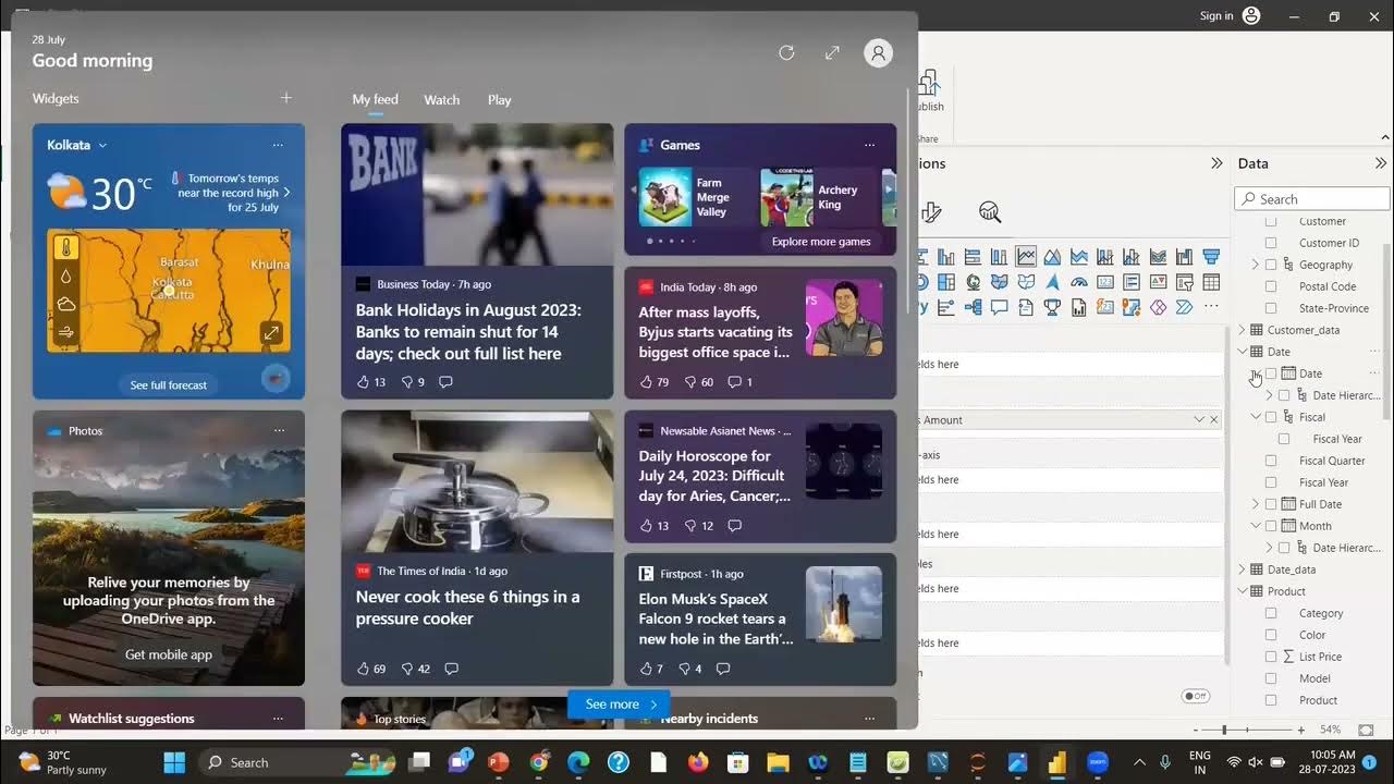 Visualization In Power Bi Skillslash Youtube