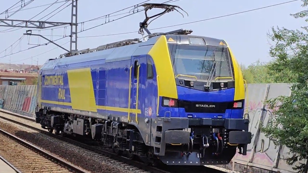 Trenes España - Ferrocarril Español : locomotora 256 Euro6000 Stadler ...