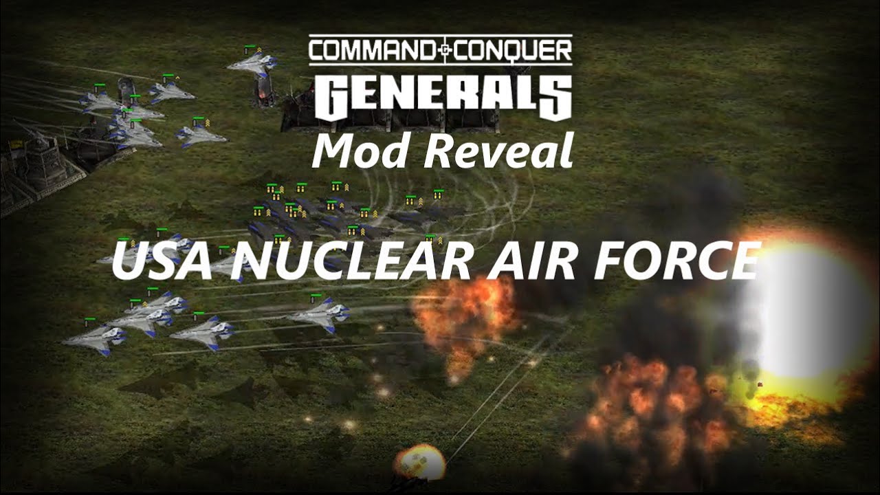 USA Nuke vs 5 CHINA Nuke generals Command & Conquer TM Generals Zero ...