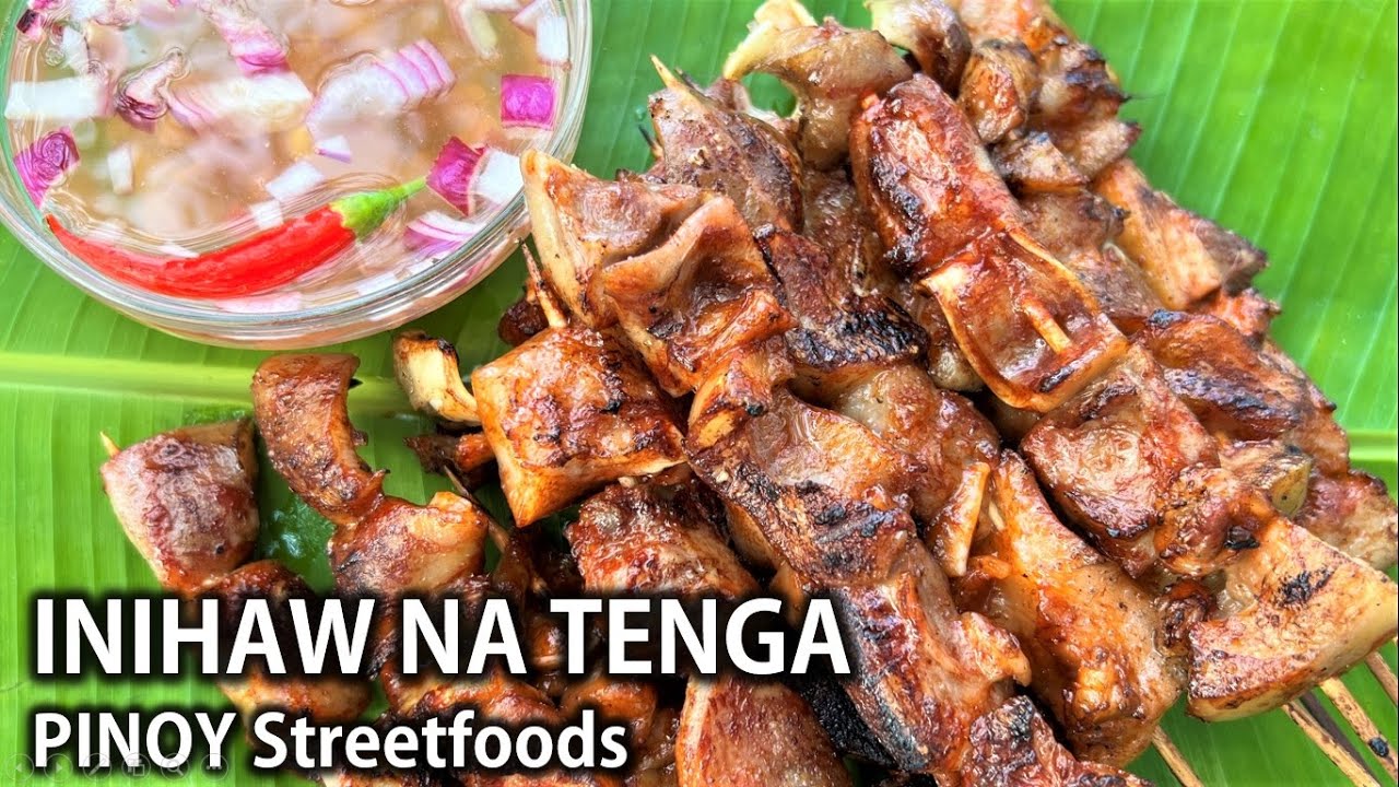 PAANO MAGLUTO NG INIHAW NA TENGA NG BABOY | Pinoy Street Food Recipes ... PAANO MAGLUTO NG INIHAW NA TENGA NG BABOY | Pinoy Street Food Recipes ...
