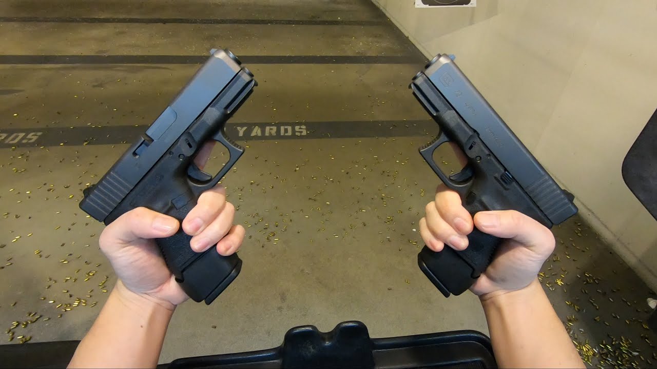 Glock 30SF vs Glock 29SF - with Pachmayr Mag Sleeves / Grip Extenders ...
