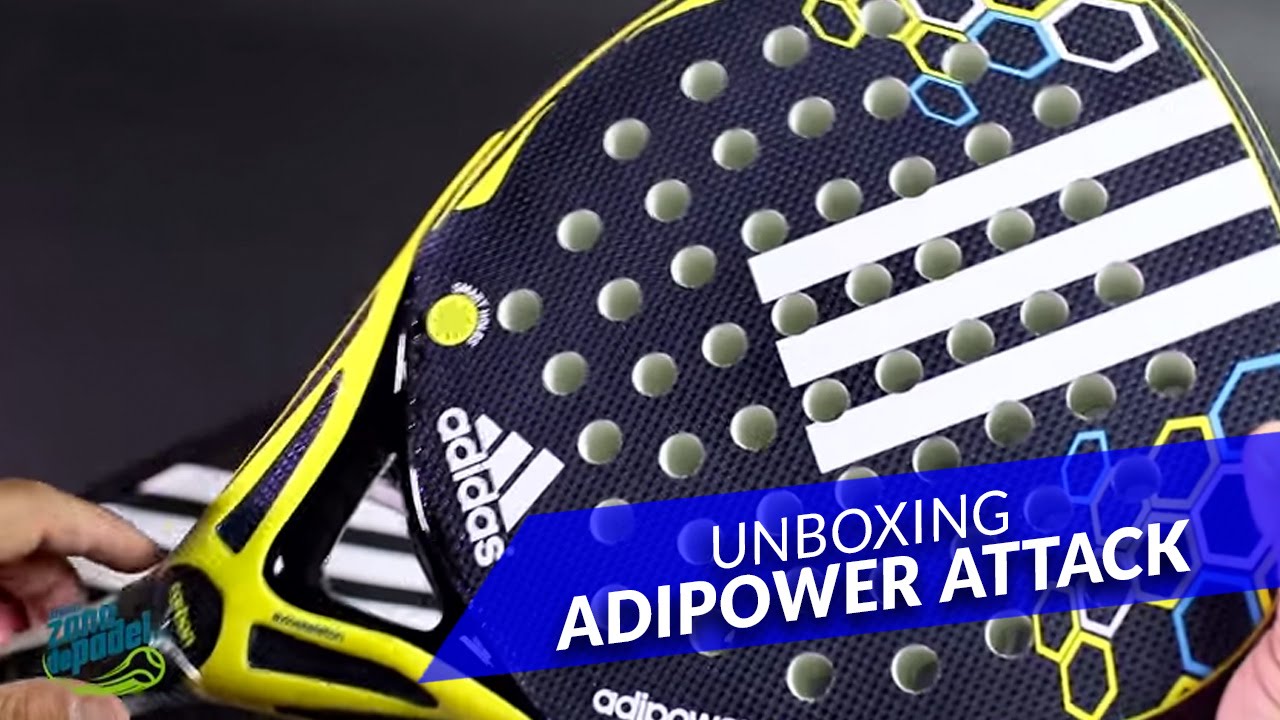 Unboxing Pala Adidas AdiPower Attack 2016 - YouTube