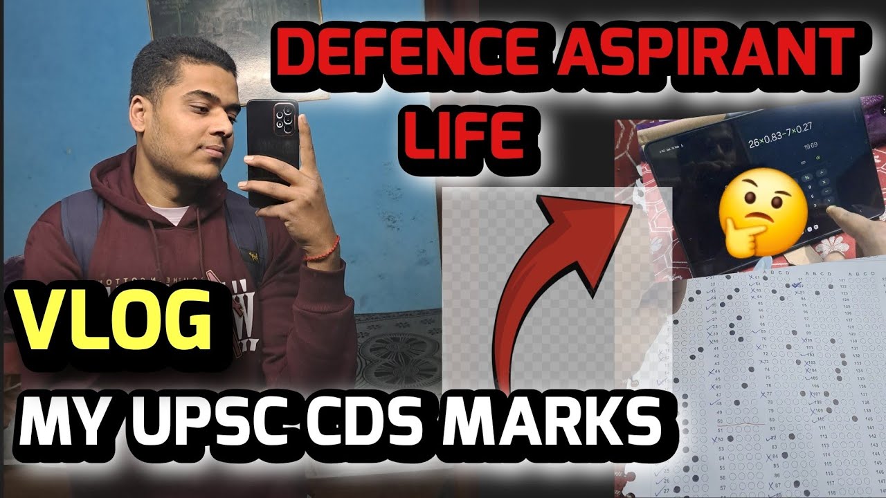 GIVING MY FIRST UPSC CDS MOCK TEST 🙂 | DEFENCE ASPIRANT CDS/NDA | CDS 1 ...