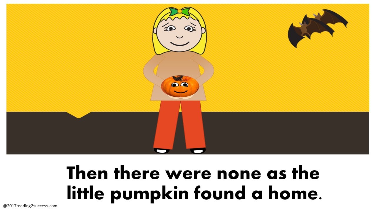 There were 21 pumpkins sitting on a chair...Then - YouTube