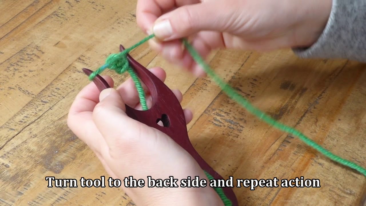 Lucet braiding tool - YouTube