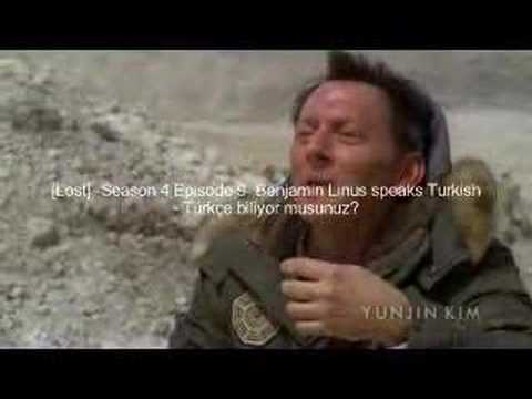 Benjamin Linus Speaks Turkish - Lost , Benjamin Türkçe