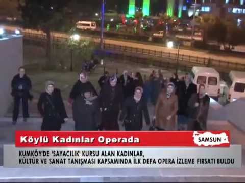 AKS TV - Köylü Kadınlar Operada Haberi