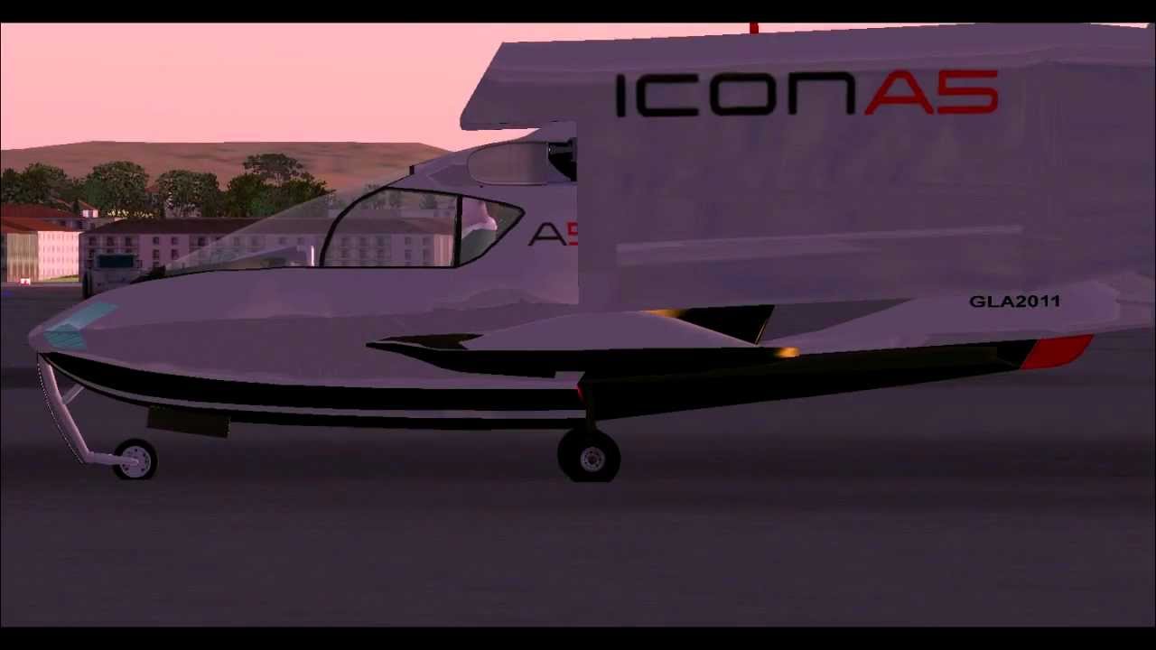 ICON A5 FSX - YouTube