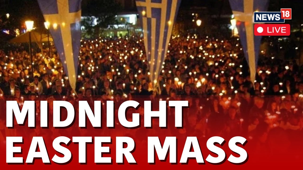 Midnight Easter Mass LIVE | Midnight Easter Mass At St Sava Temple In ...