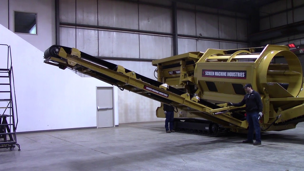 612T - Side Stacker Angle Settings - YouTube