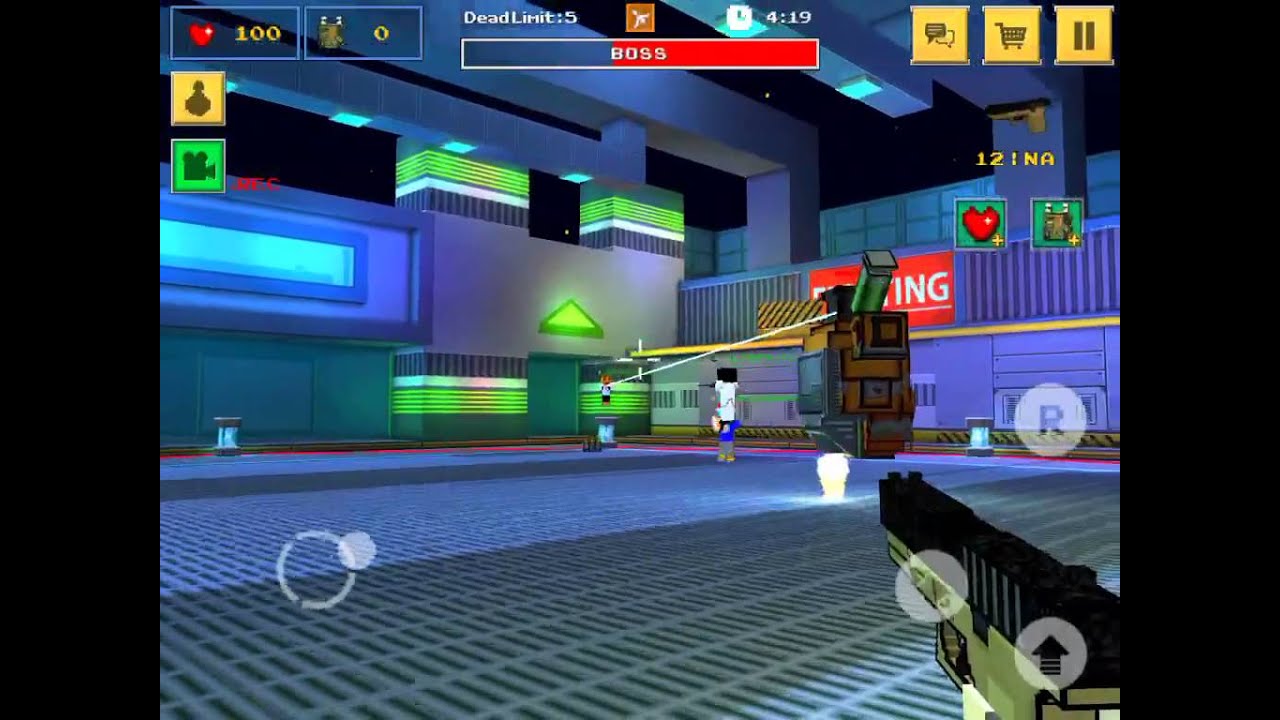 [Block Force - Pixel Style Gun Shooter Game] No no. No - YouTube