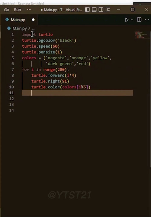 Cool Turtle 🐢 Create Using Python Shorts Coding Python Shortvideo Viral Viralvideo Ytst21