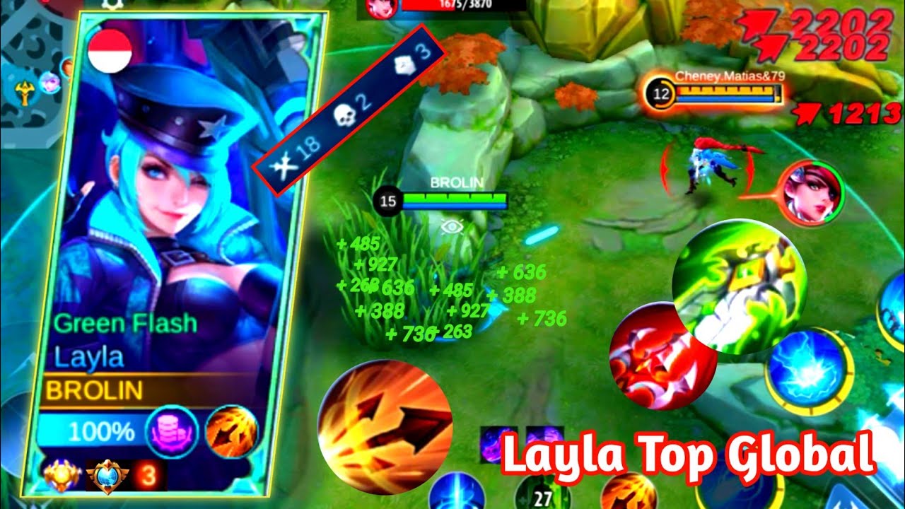 Layla Users Spell Inspire Enhance Basic Attacks And Best Build Critical ...