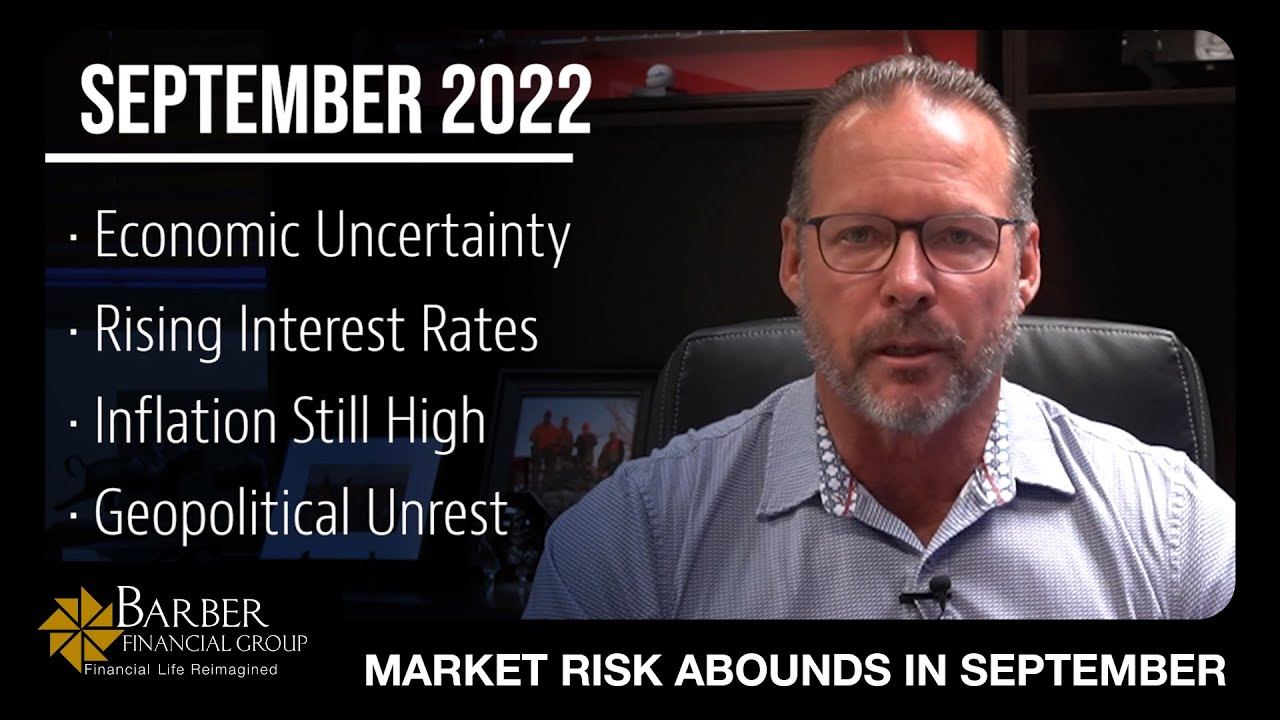 Market Risk Gains Steam in September - Barber Financial Group - YouTube