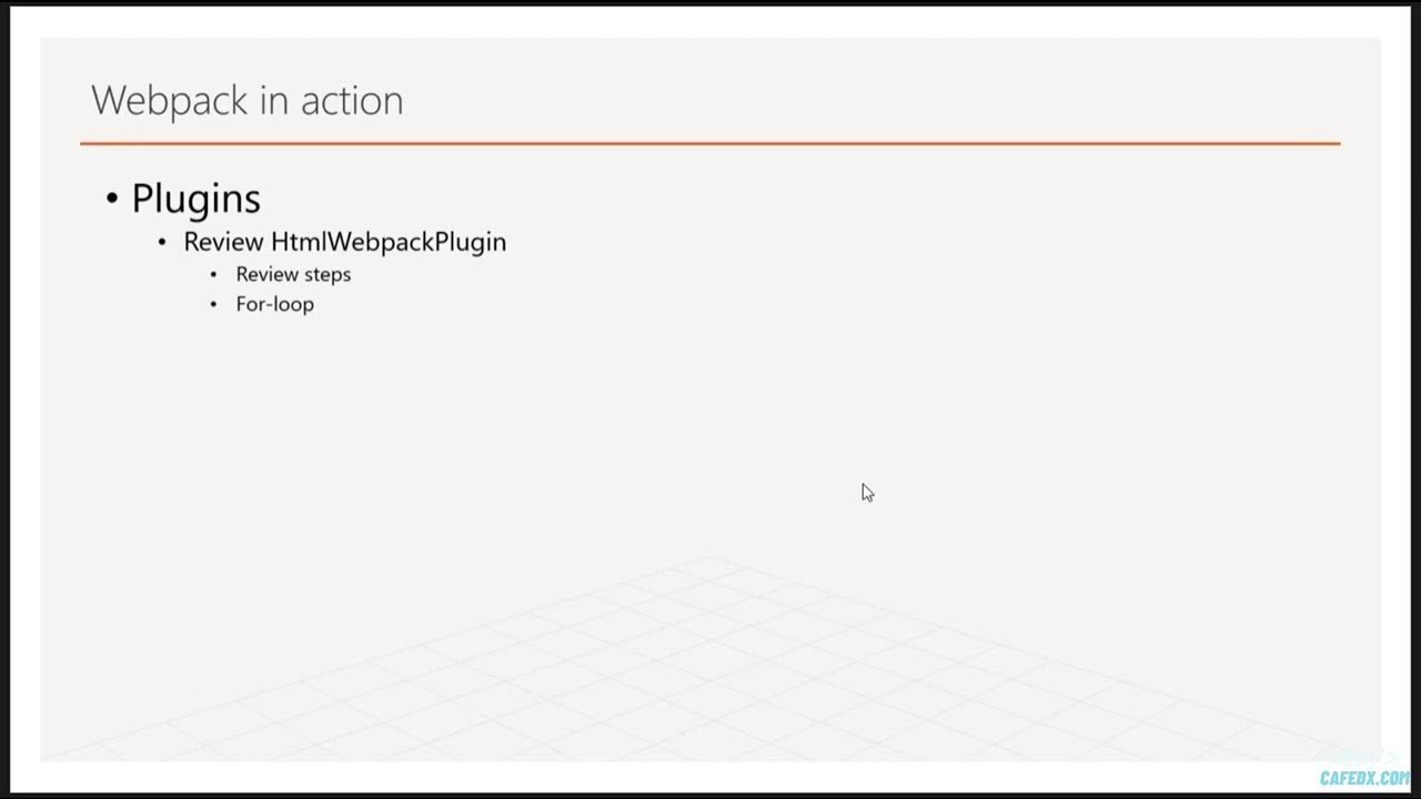 دوره آموزش اصولی webpack 4 -فصل4-قسمت12- مروری بر مطالب ارائه شده درمورد htmlwebpackplugin - YouTube