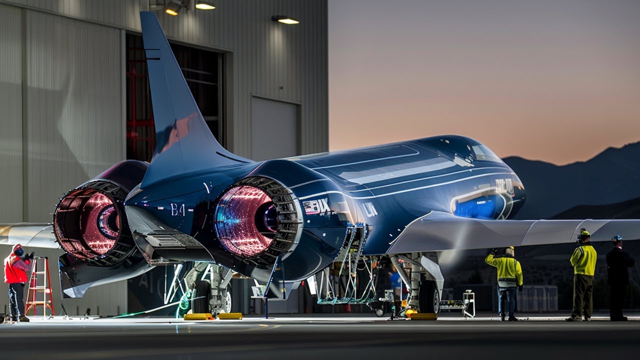 US Tests World's New Most Advanced Supersonic Passenger Jet - YouTube