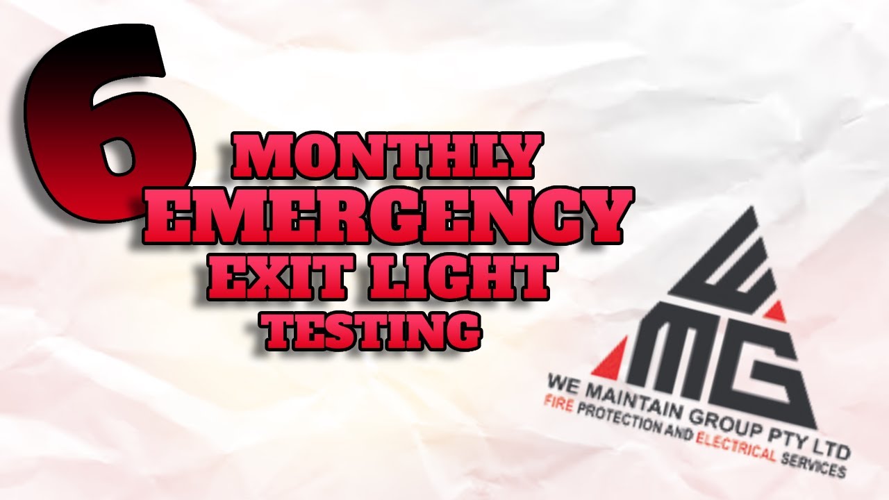 Essential Guide to 6-Monthly Emergency Light Testing | AS/NZS 2293 ...