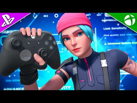 *NEW* Best Controller Settings + Sensitivity For Fortnite Chapter 7! (PS4/PS5/XBOX/PC)