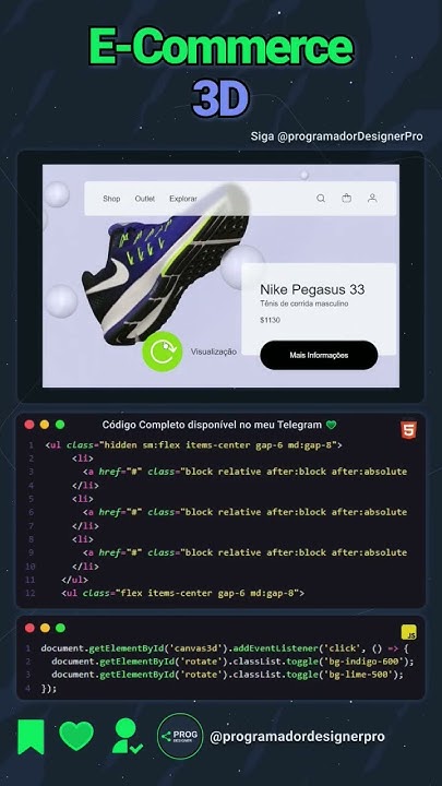 E Commerce 3d Com Css Animation Frontend Programacao Html Css Javascript Cssanimation