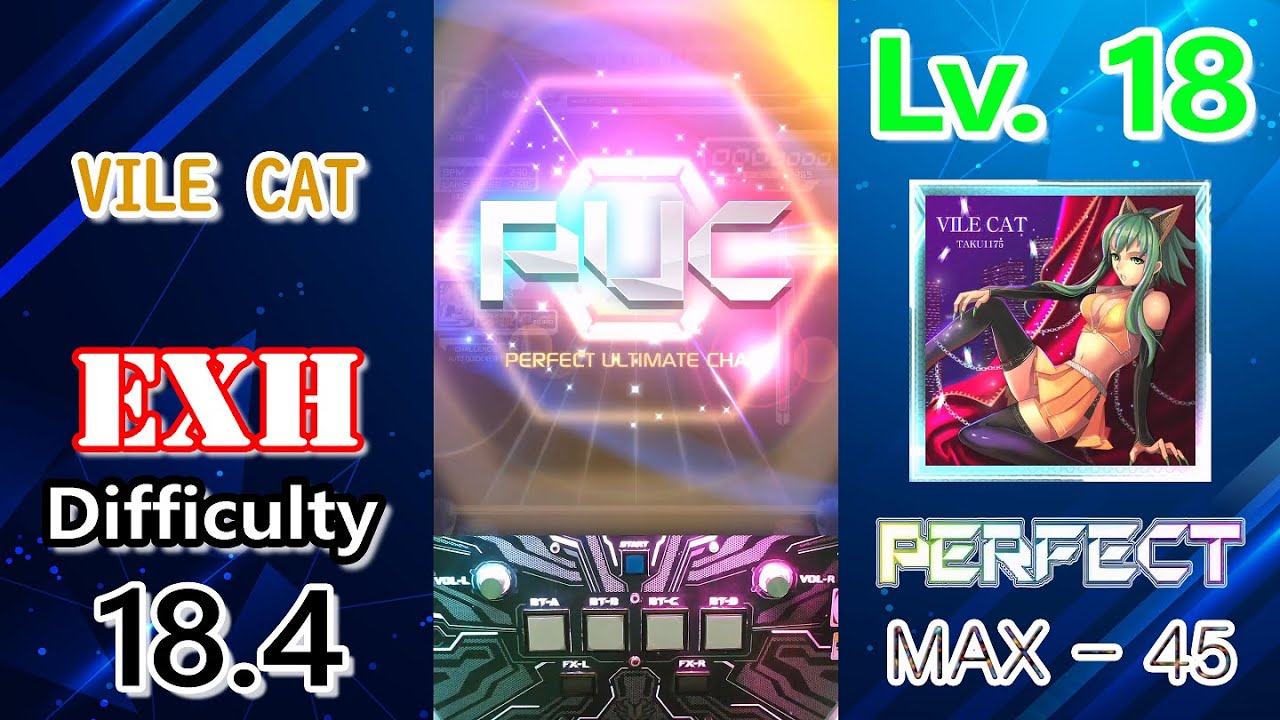 [SDVX VI VM] VILE CAT 『EXH』 PUC - YouTube