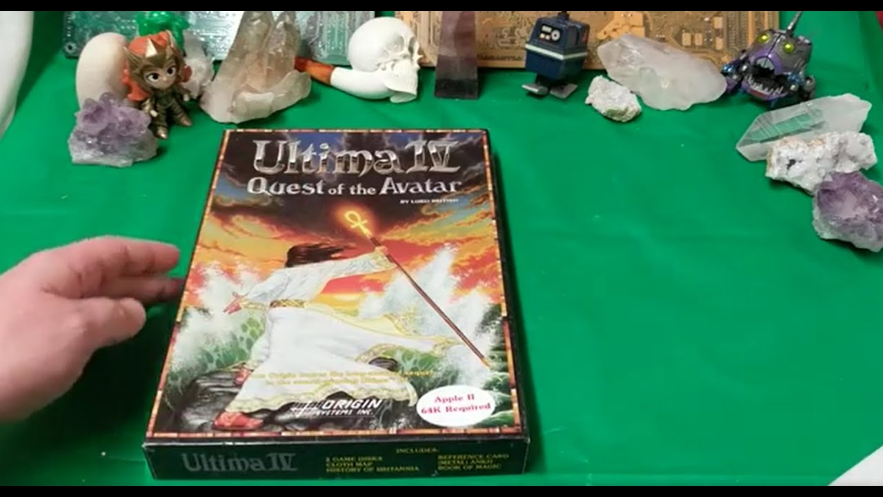 Ultima IV Unboxing | Quest of the Avatar | Apple II & Commodore 64 ...