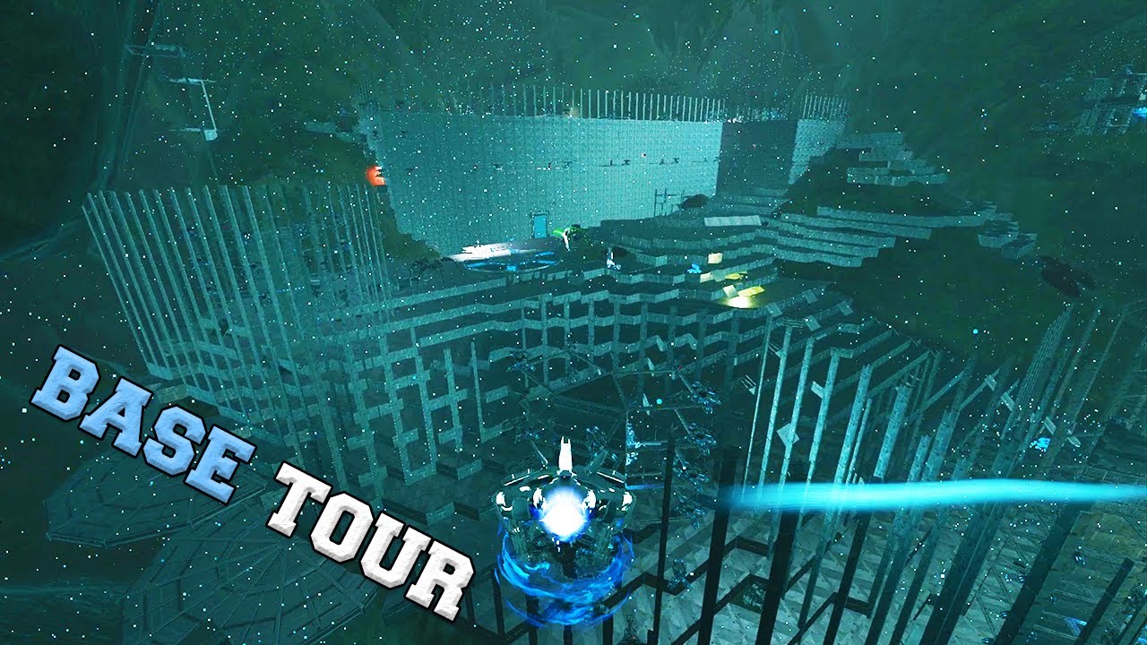 Alpha Tree Base Tour: 2+ Years of Ark Survival Against All Odds - YouTube