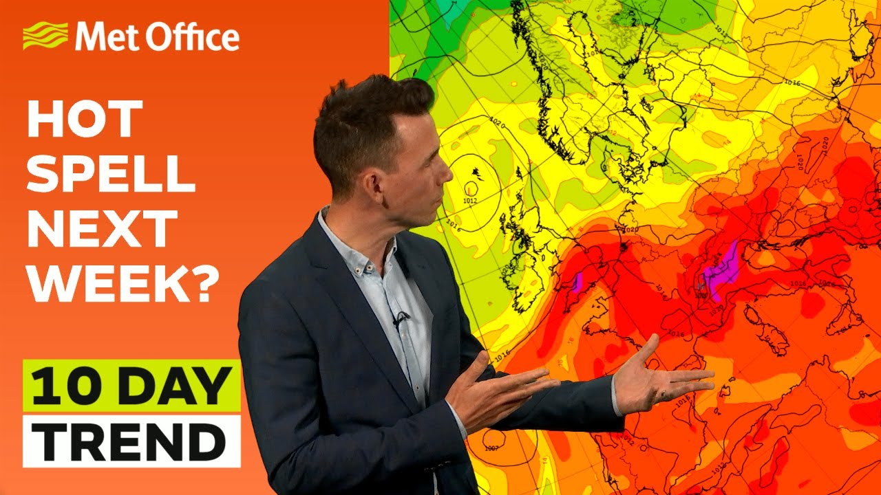 10 Day Trend 16/08/2023 – How hot? How long? – Met Office weekly ...