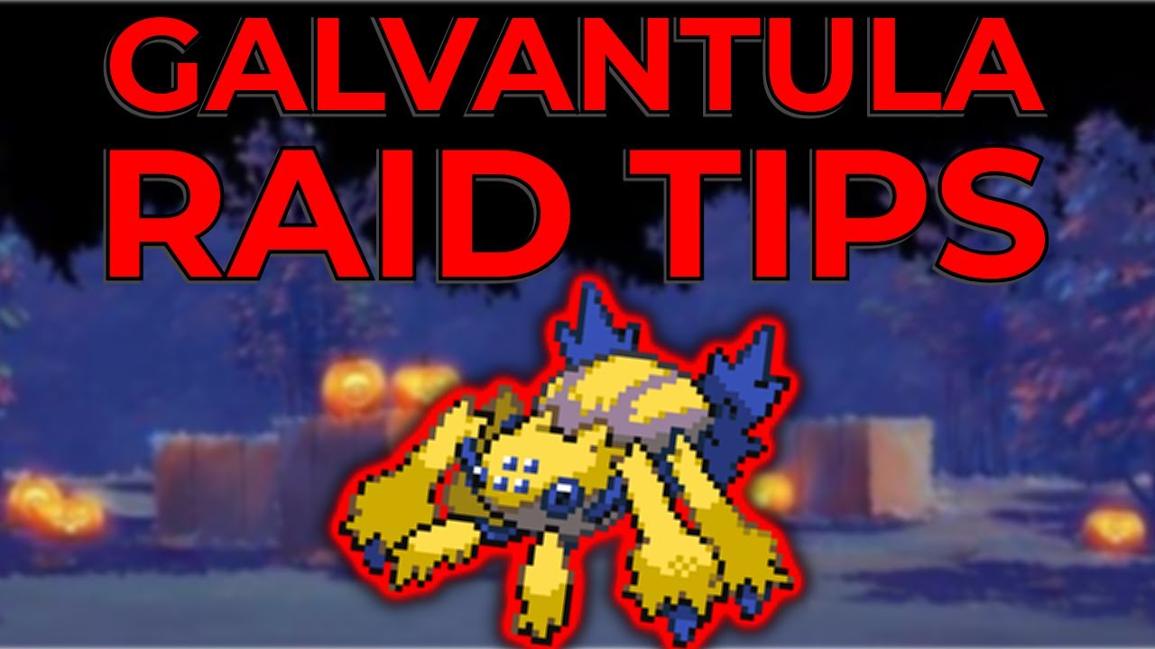 Galvantula Raid Strategy and Tips - PokeMMO Halloween Raid Guide - YouTube