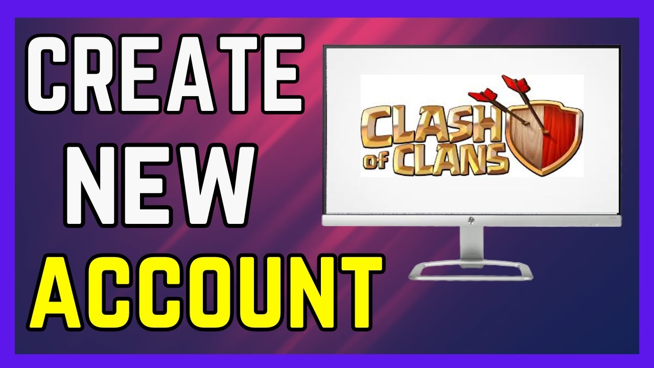 How To Create New Account in COC 2024 - (Updated & Working) - YouTube
