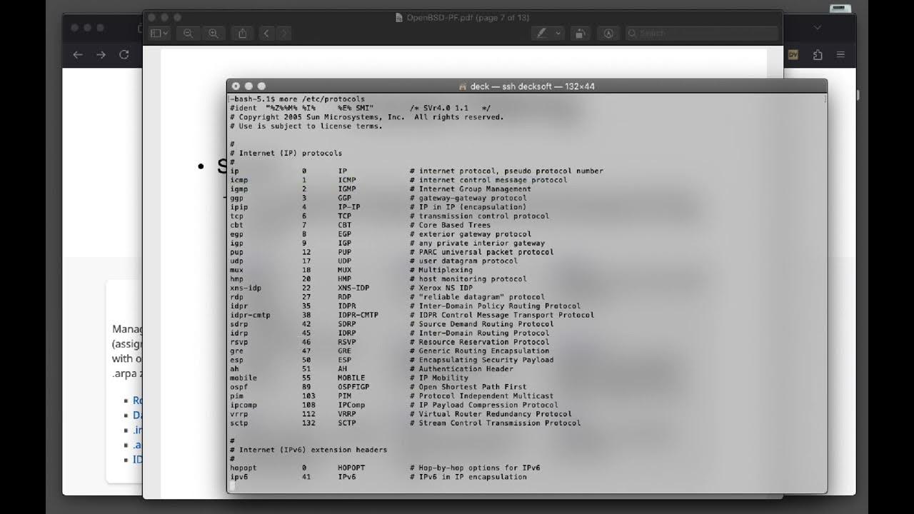 OpenBSD PF revisión conceptual y ejemplo de aplicación - YouTube