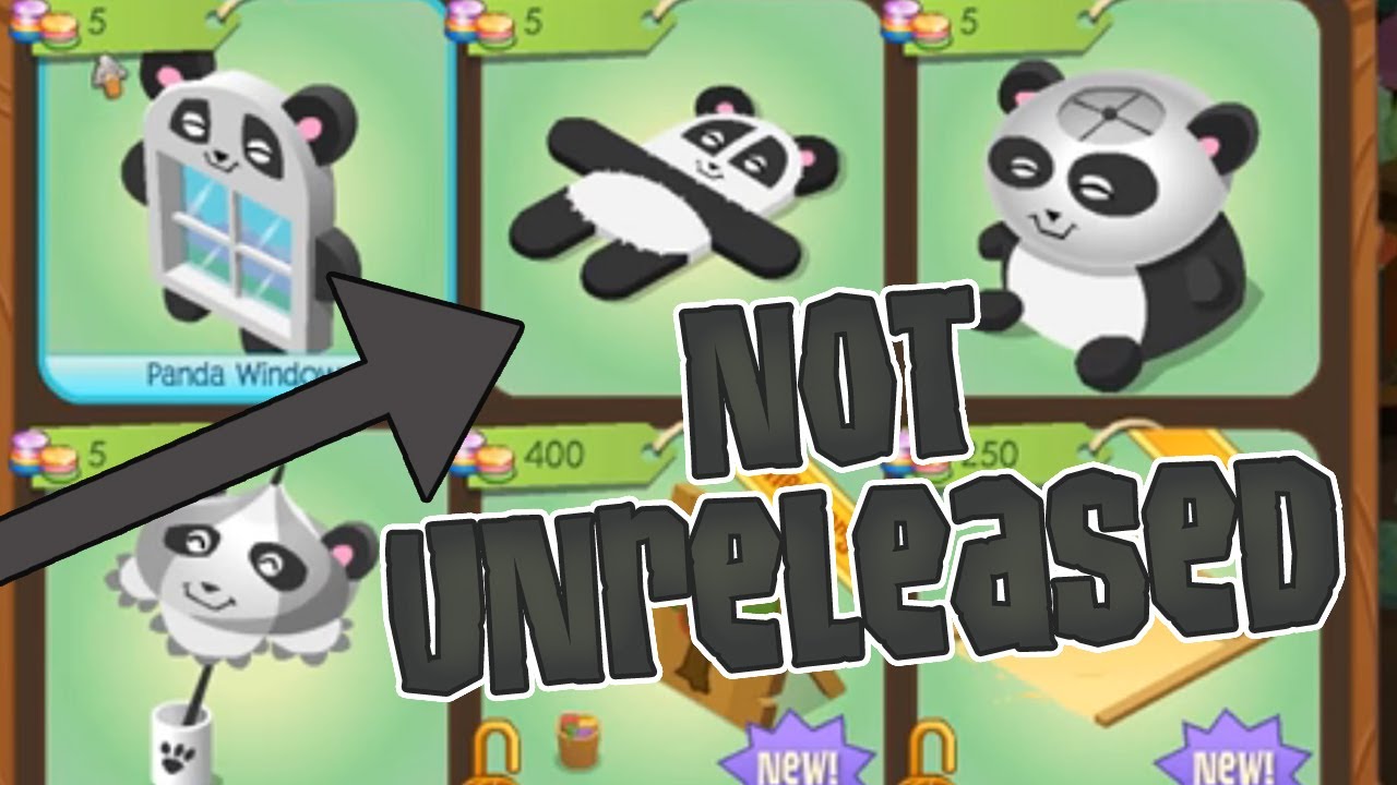 Animal Jam Update: PANDAMONIUM & "Unreleased" Items? - YouTube