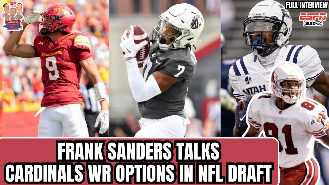Frank Sanders Talks 1995 NFL Draft Story, Cardinals WR Options & Travis ...
