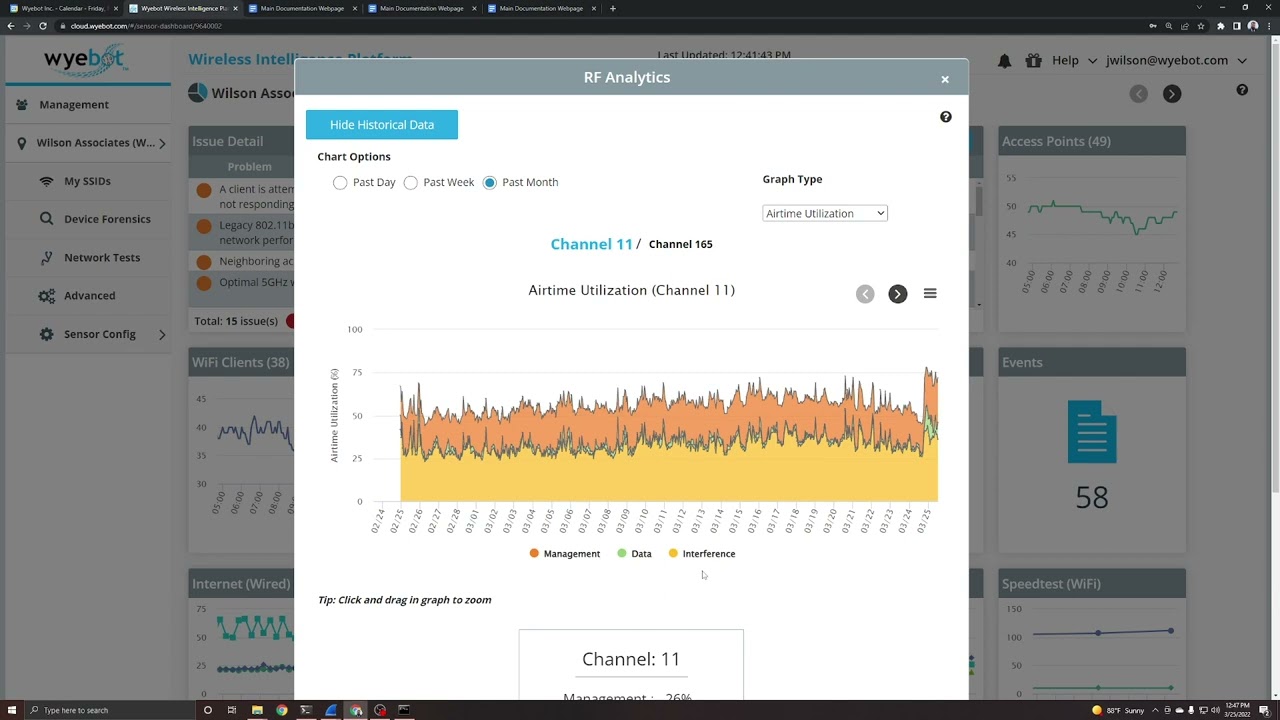 Wyebot Software Features Training - March 2022 RF Analytics - YouTube