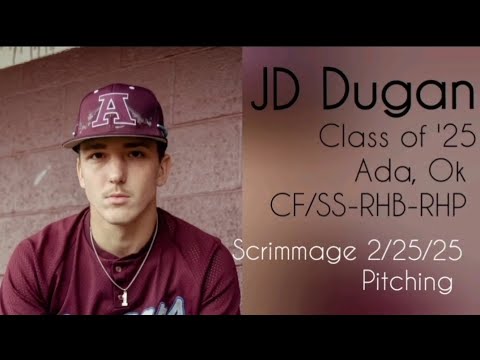 JD Dugan- '25 - Scrimmage/Pitching - YouTube