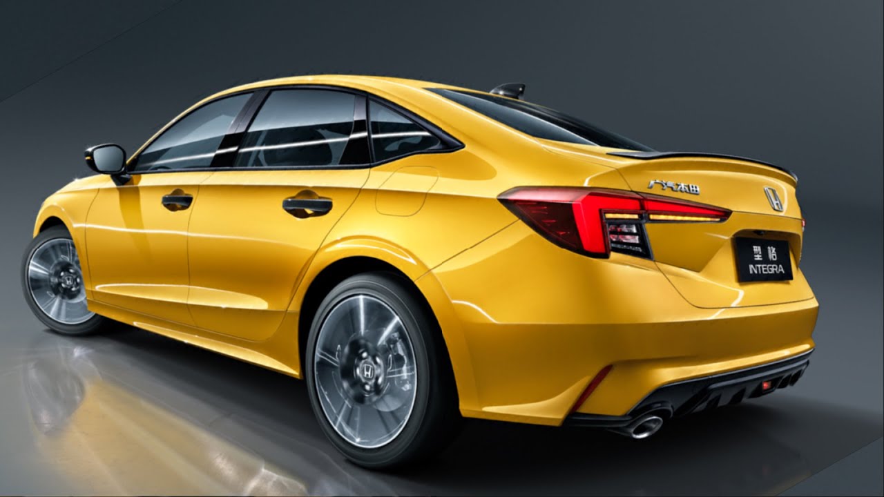 2022 Honda Integra - Wonderful Compact Sedan - YouTube