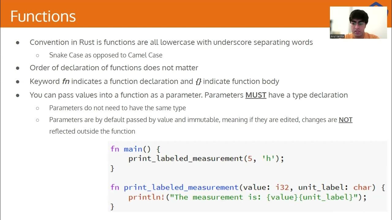 Data Types and Functions - CS128H Lecture 3 - YouTube
