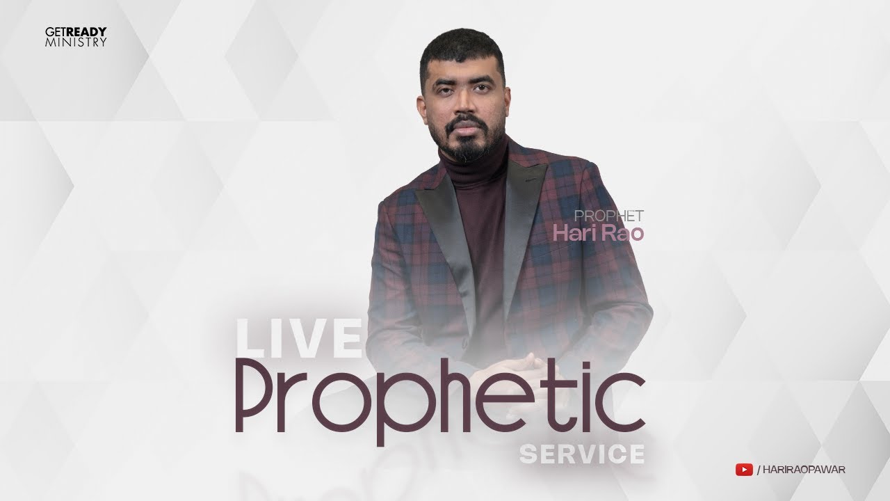 Live Prophetic Service with Hari Rao - YouTube