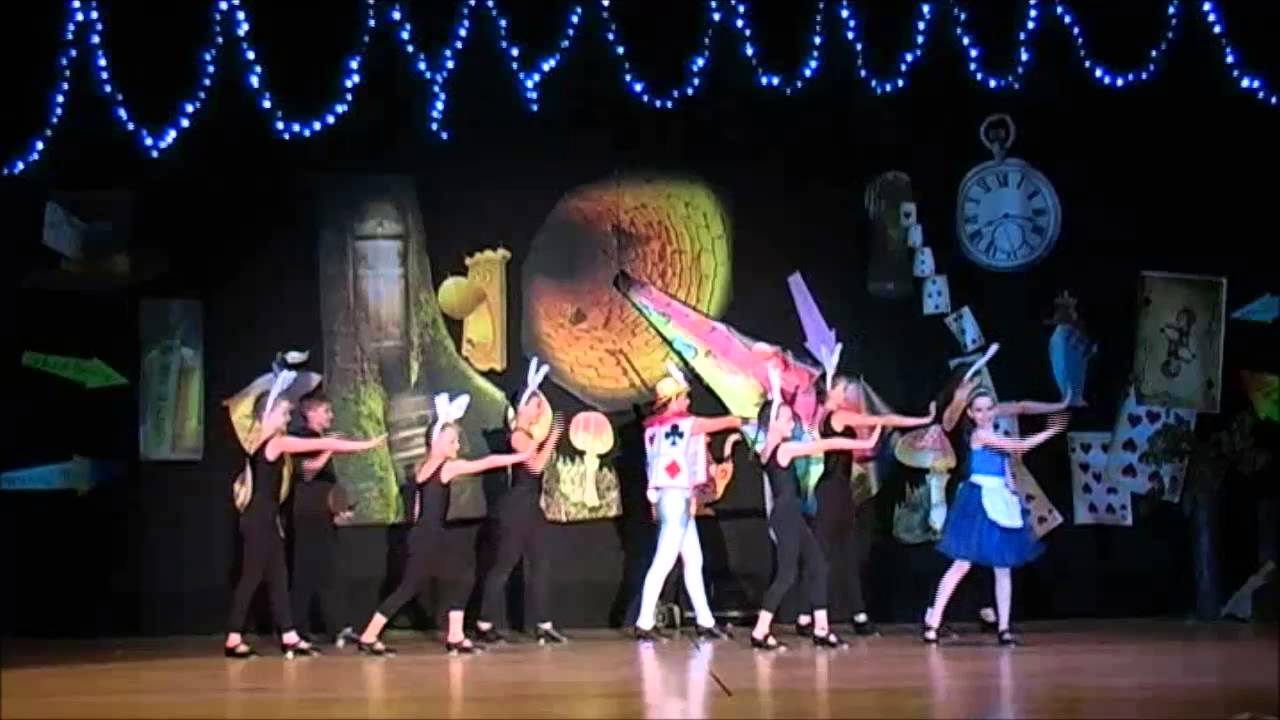 Thompson School of Dance - Alice in Wonderland May 2014 White Rabbit ...