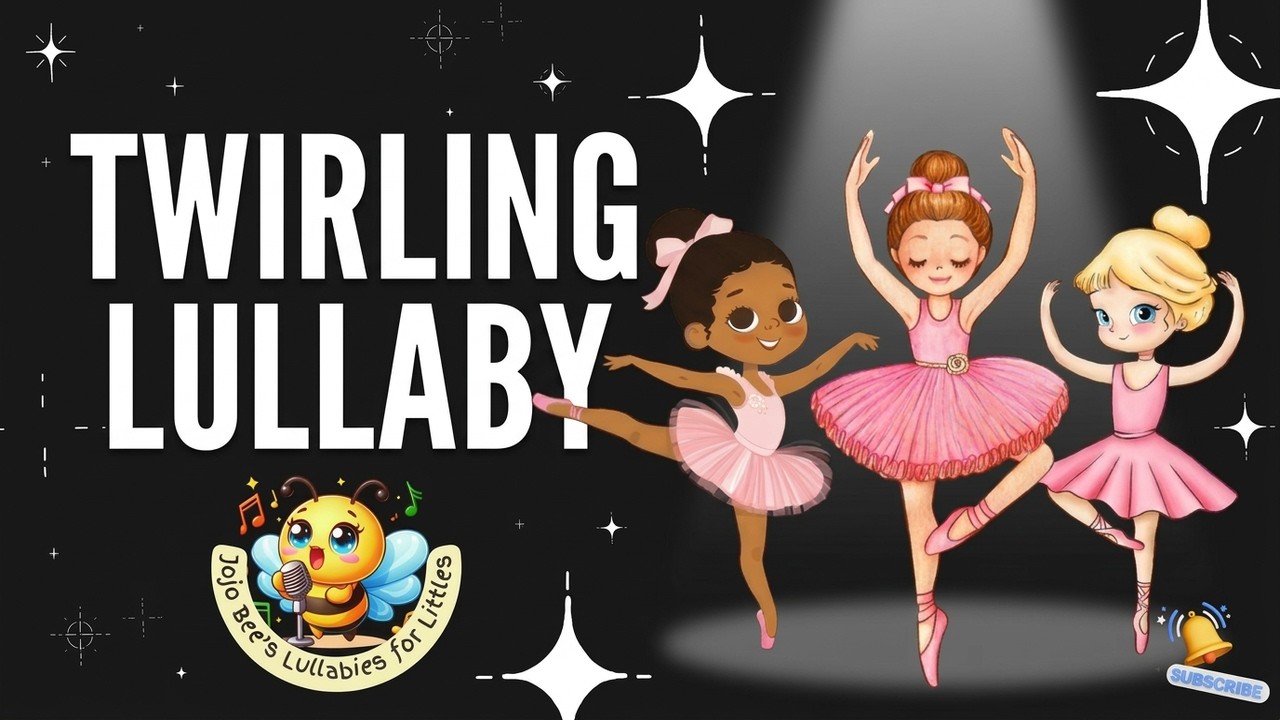 Dancing Ballerina Lullaby | High Contrast Sensory for Baby Sleep - YouTube