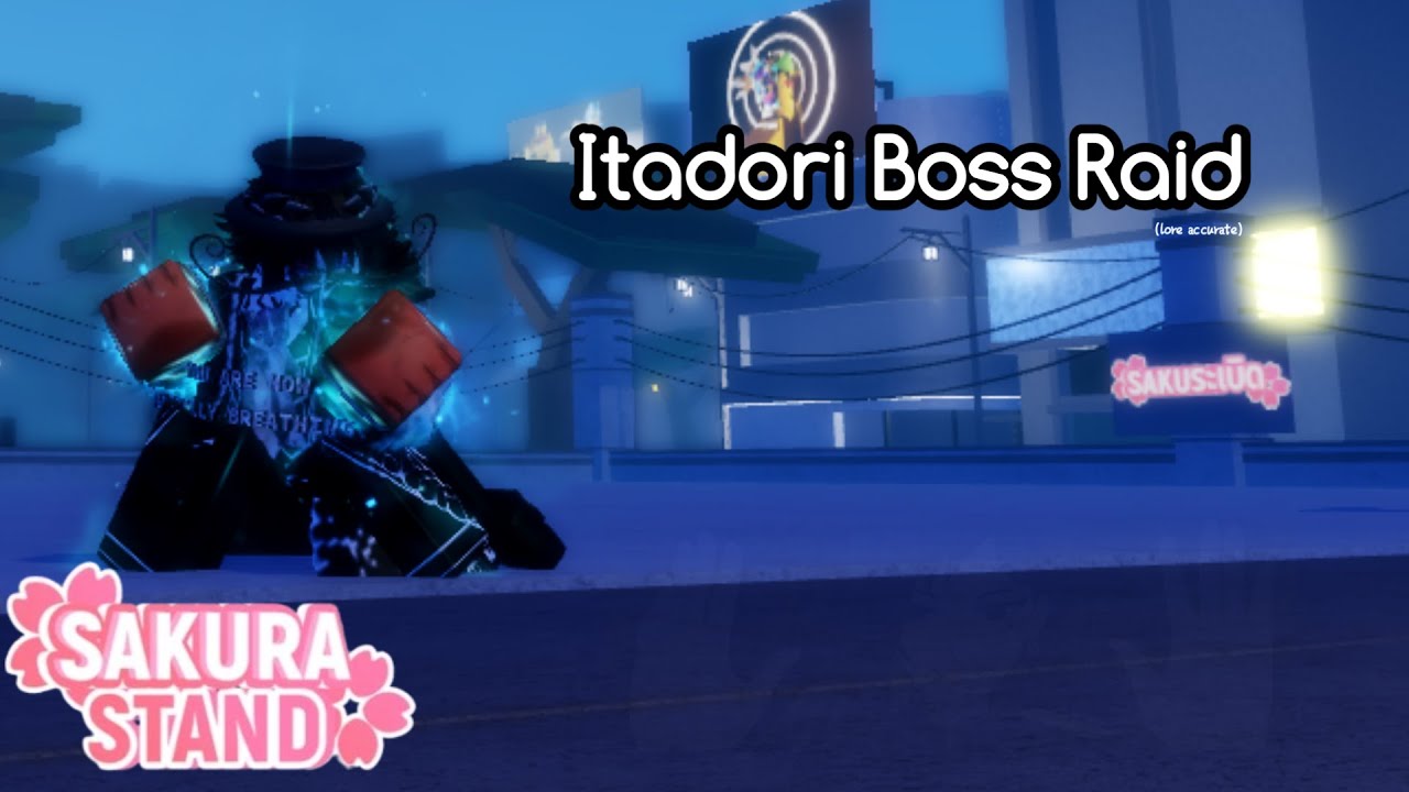 Sakura Stand | Itadori Boss Raid is lore accurate - YouTube