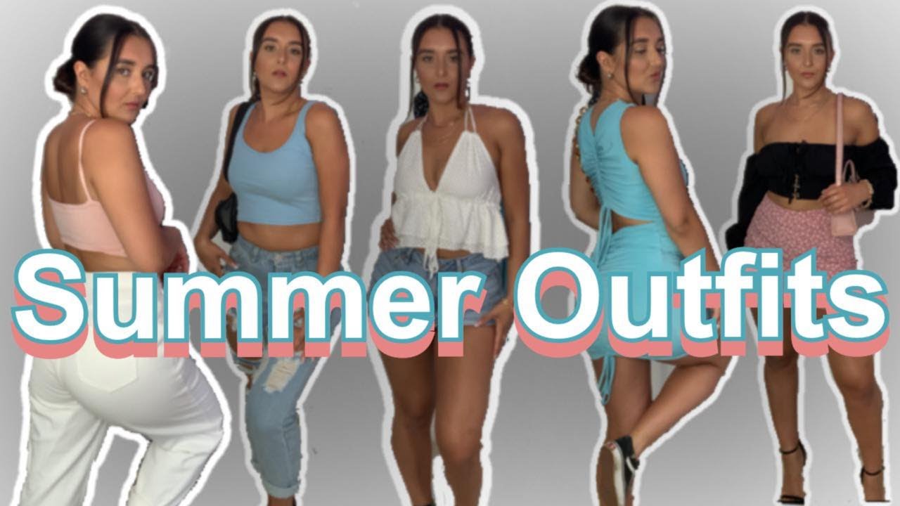 Styling summer outfits - YouTube