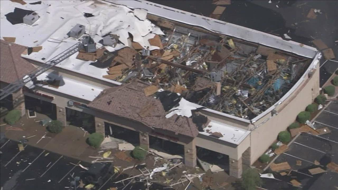 Crews assess damage after Chandler roof collapses from reported ...