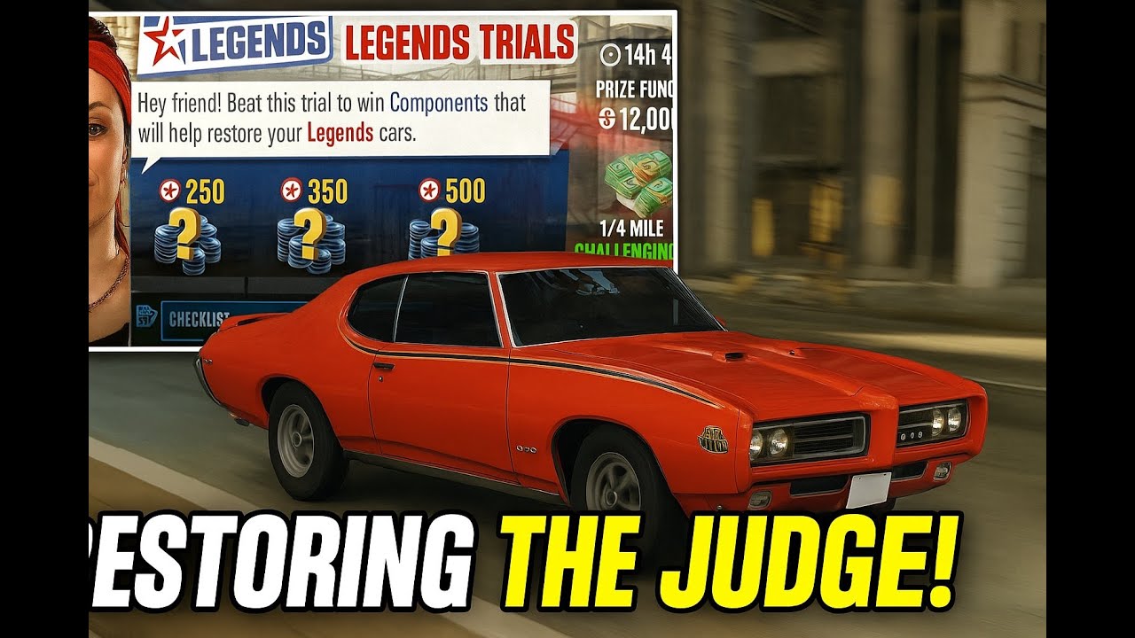 🔥 Restoring The Judge! First Race After Fresh Paint | Pontiac GTO in ...