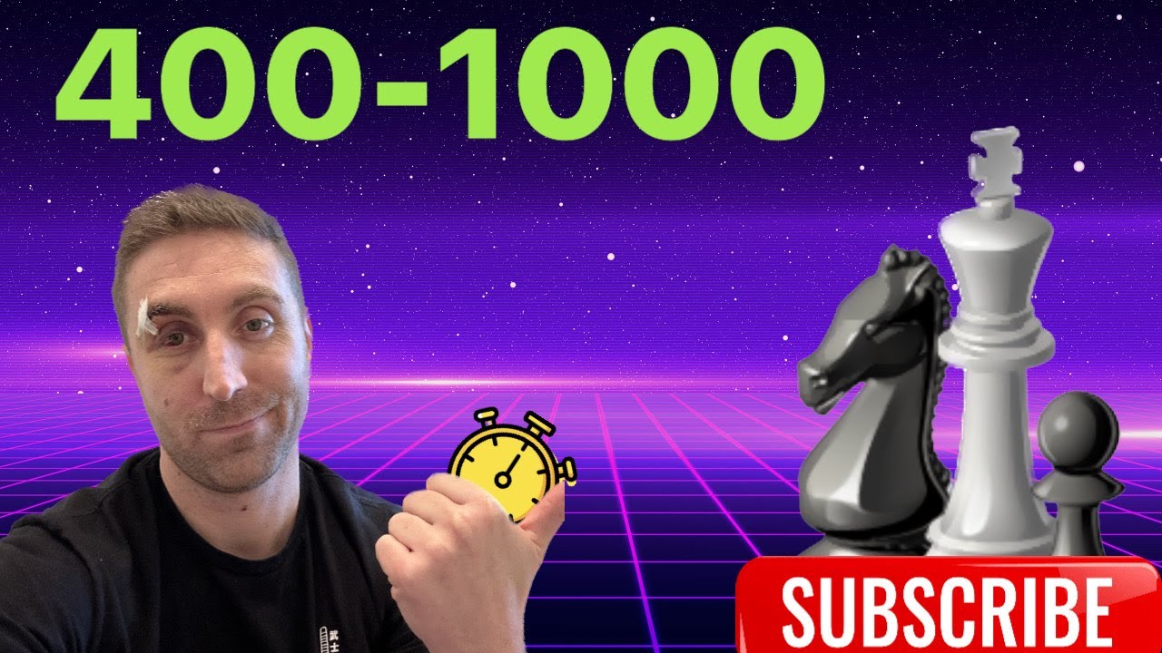 How to Beat 90% of chess players -SPEED RUN 400-1000 - YouTube