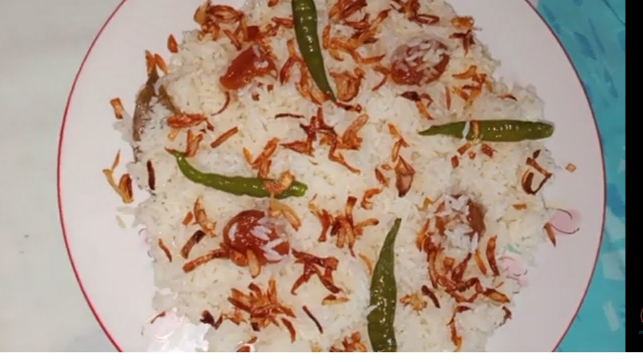 প্লেইন পোলাও রেসিপি/পারফেক্ট ও ঝরঝরে হওয়ার টিপস সহ পোলাও রেসিপি/plain ...