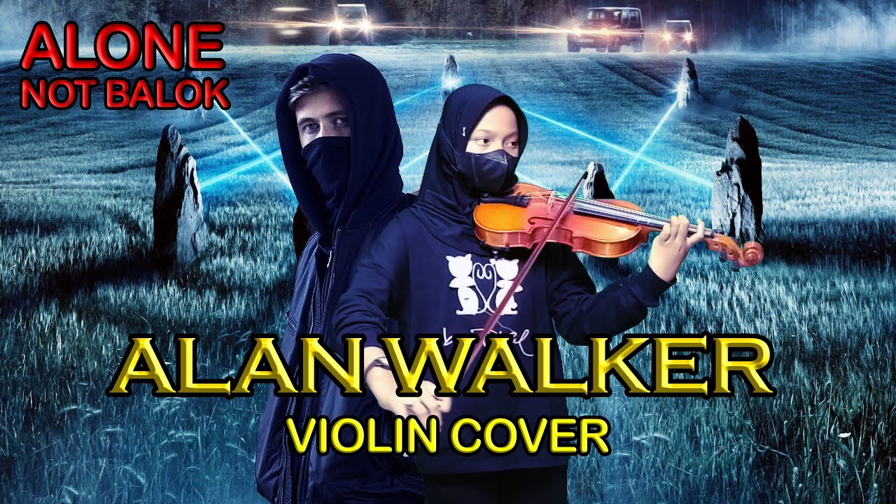 Alan Walker Alone Cover Violin dengan Not Balok Sheet Music - YouTube