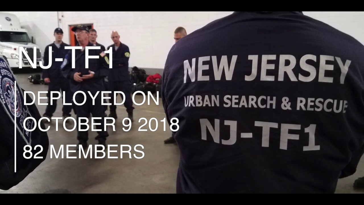 NJ TF1 FEMA USAR HURRICANE MICHAEL - YouTube