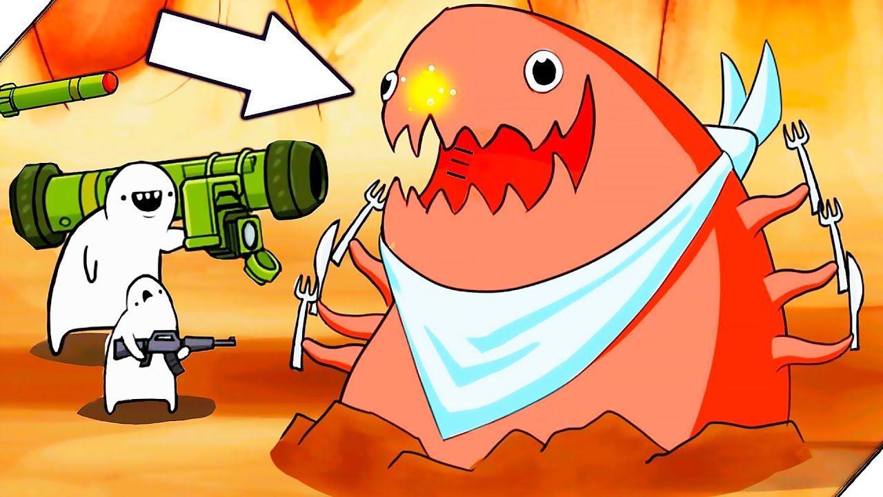 ИНОПЛАНЕТНЫЕ СУЩЕСТВА МОНСТРЫ - Missile Dude RPG: Tap Tap Missile # 1 ...