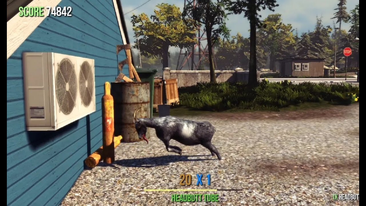 Goat Simulator and it's insane ragdoll physics| Part 1 - YouTube